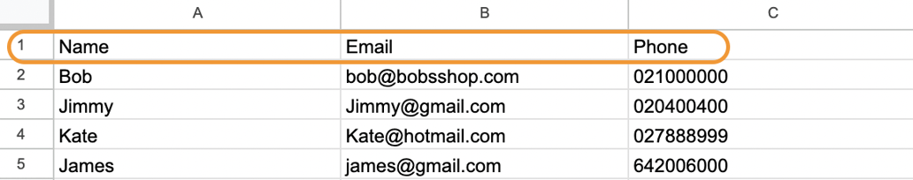 Formatting A Csv File